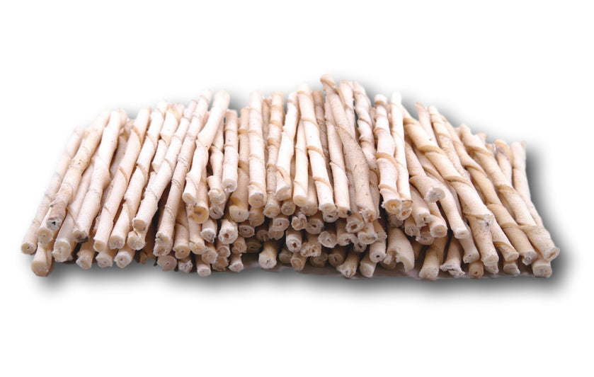 A Variety of Natural Rawhide From Top Dog Chews